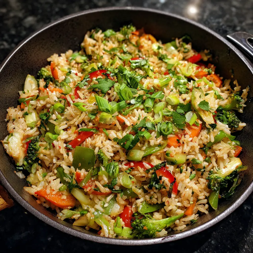 Vegetable Fried Rice Easy Homemade Recipe With Healthy Veggies