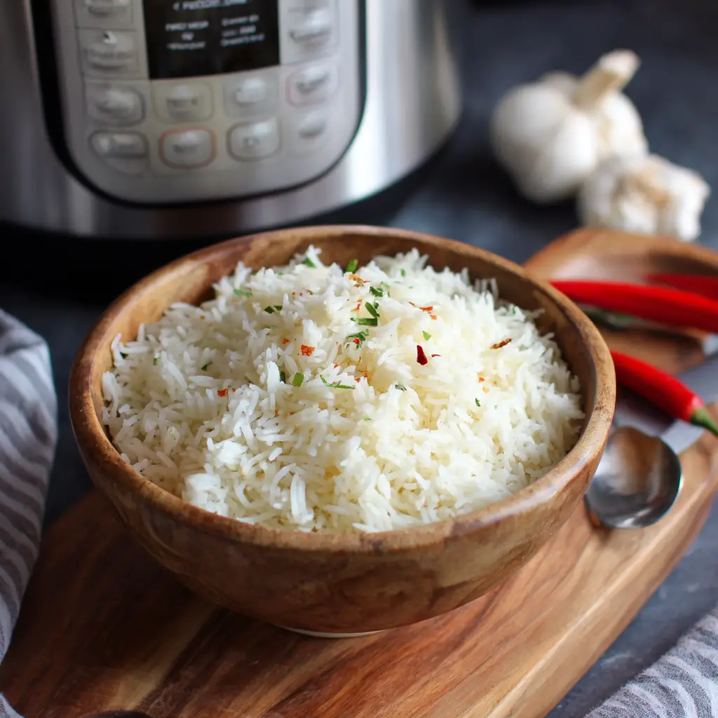 White Rice Instant Pot Recipe | Easy, Fluffy, and Perfect Every Time