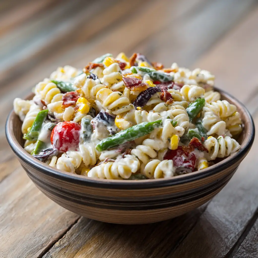 Ranch Pasta Salad Recipe | Easy Creamy Pasta Salad for Any Occasion