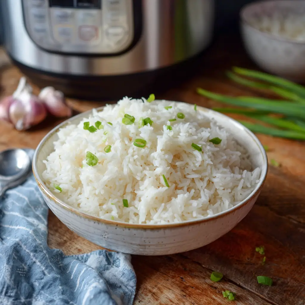 White Rice Instant Pot Recipe | Easy, Fluffy, and Perfect Every Time